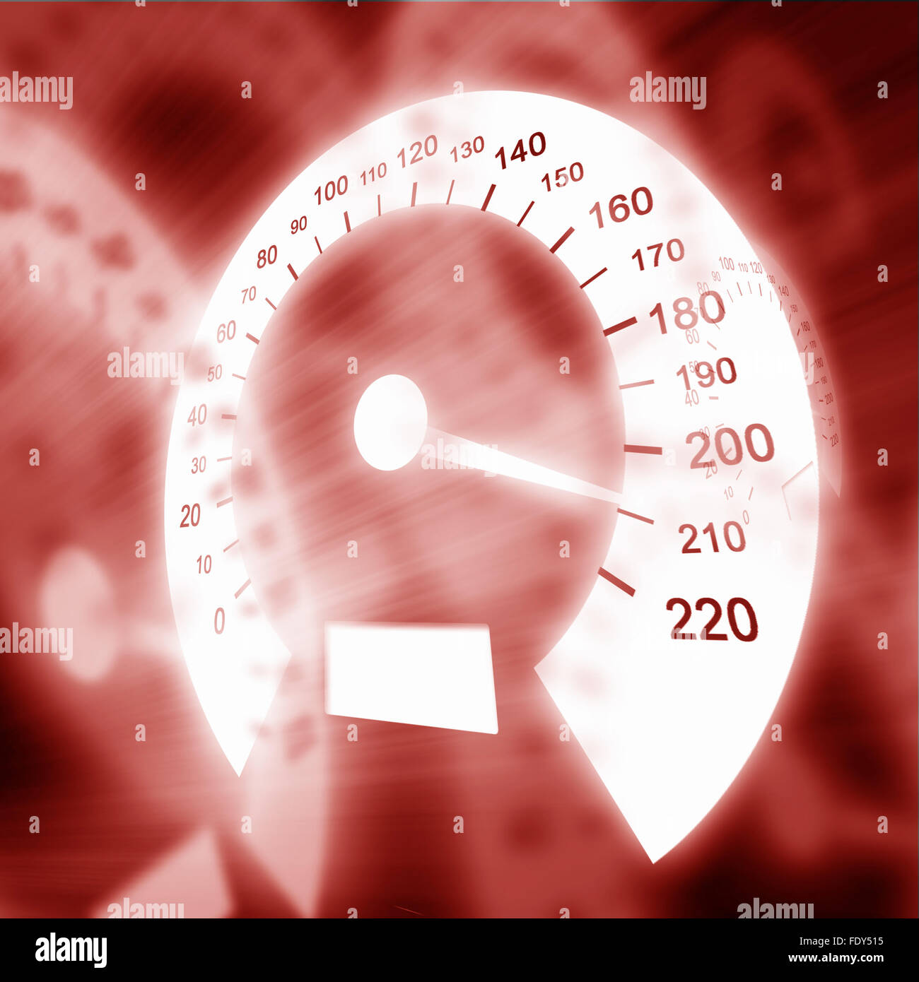 color picture of speedometer on a car dashbpard Stock Photo - Alamy