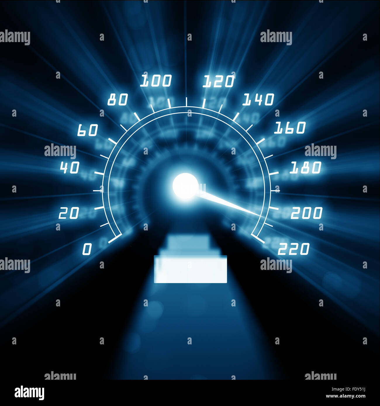 color picture of speedometer on a car dashbpard Stock Photo - Alamy