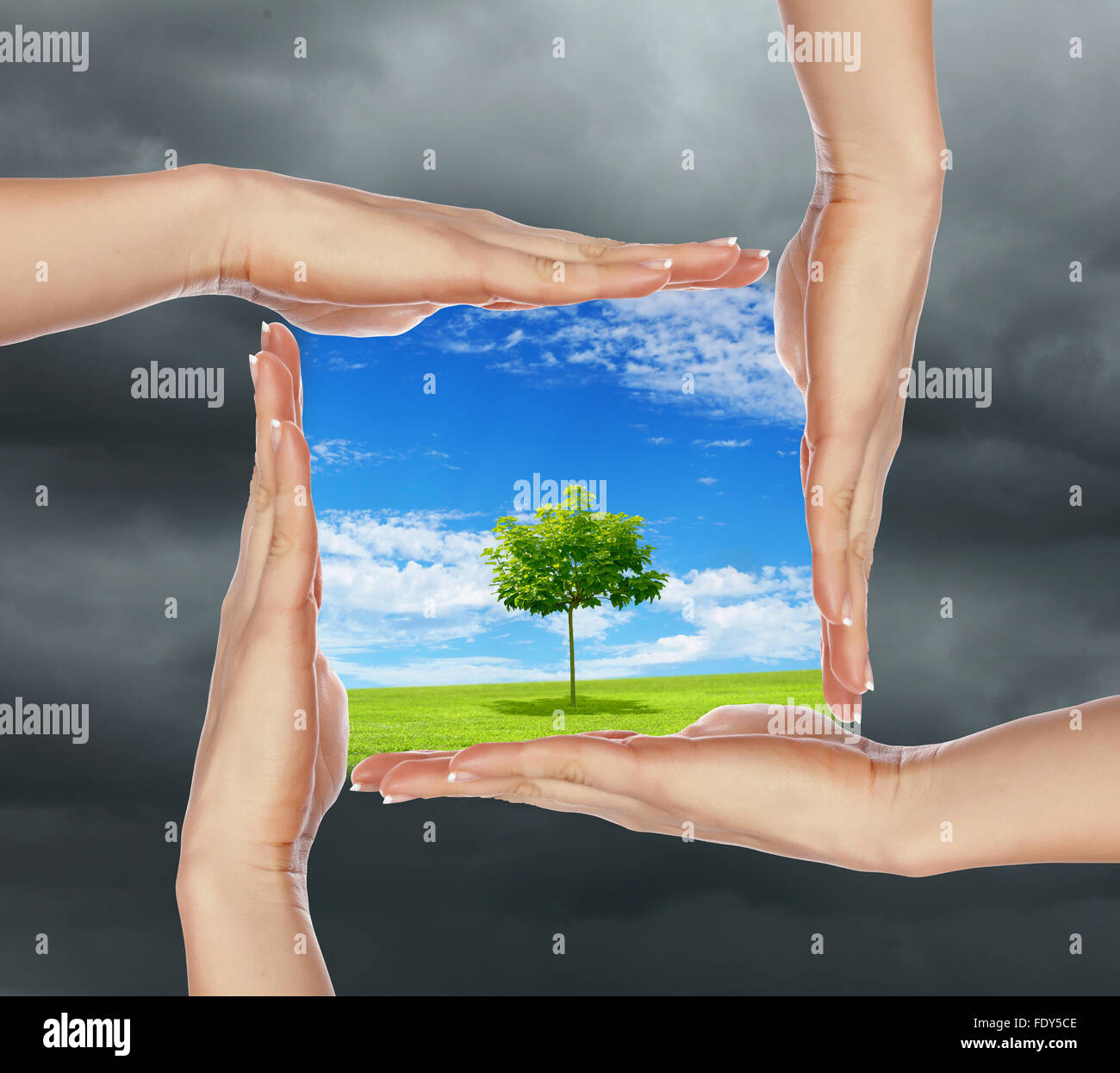 Human storm light environment hi-res stock photography and images - Alamy