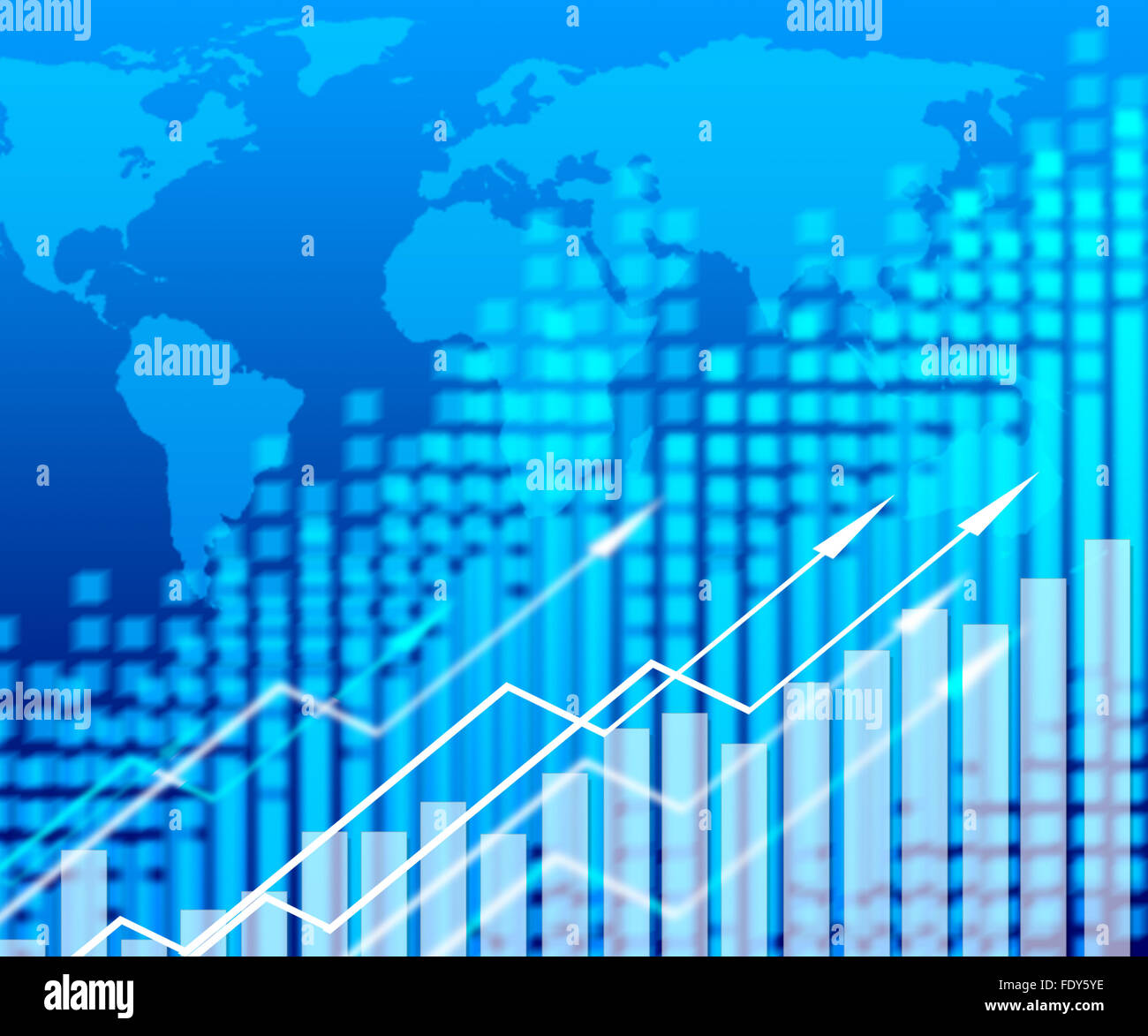 Abstract background with histogram and lines Stock Photo - Alamy