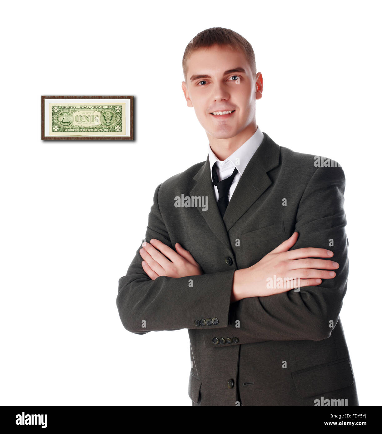 The first dollar earned - as a symbol of a successful career in ...