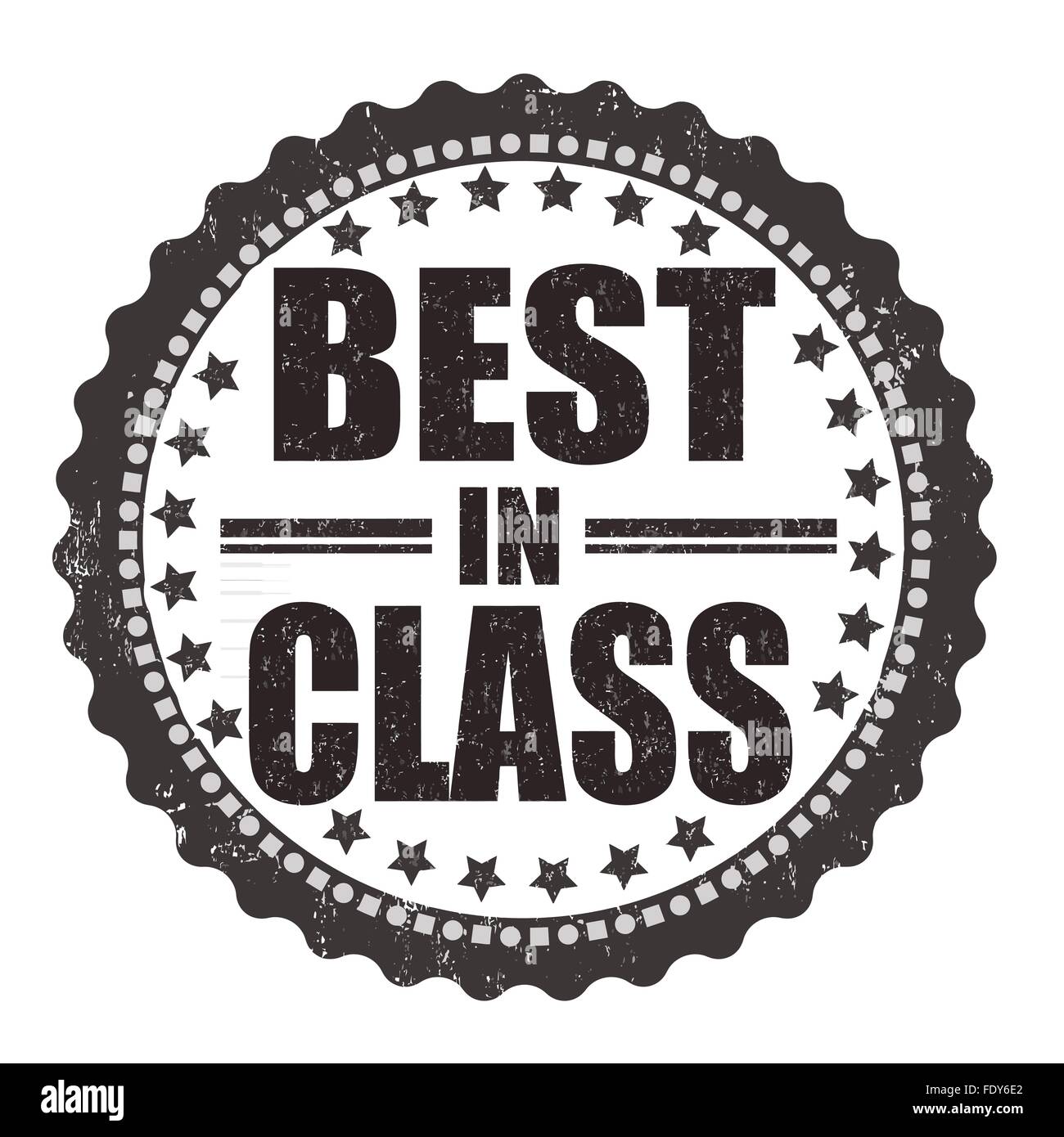 Best in class grunge rubber stamp Stock Vector Image & Art - Alamy