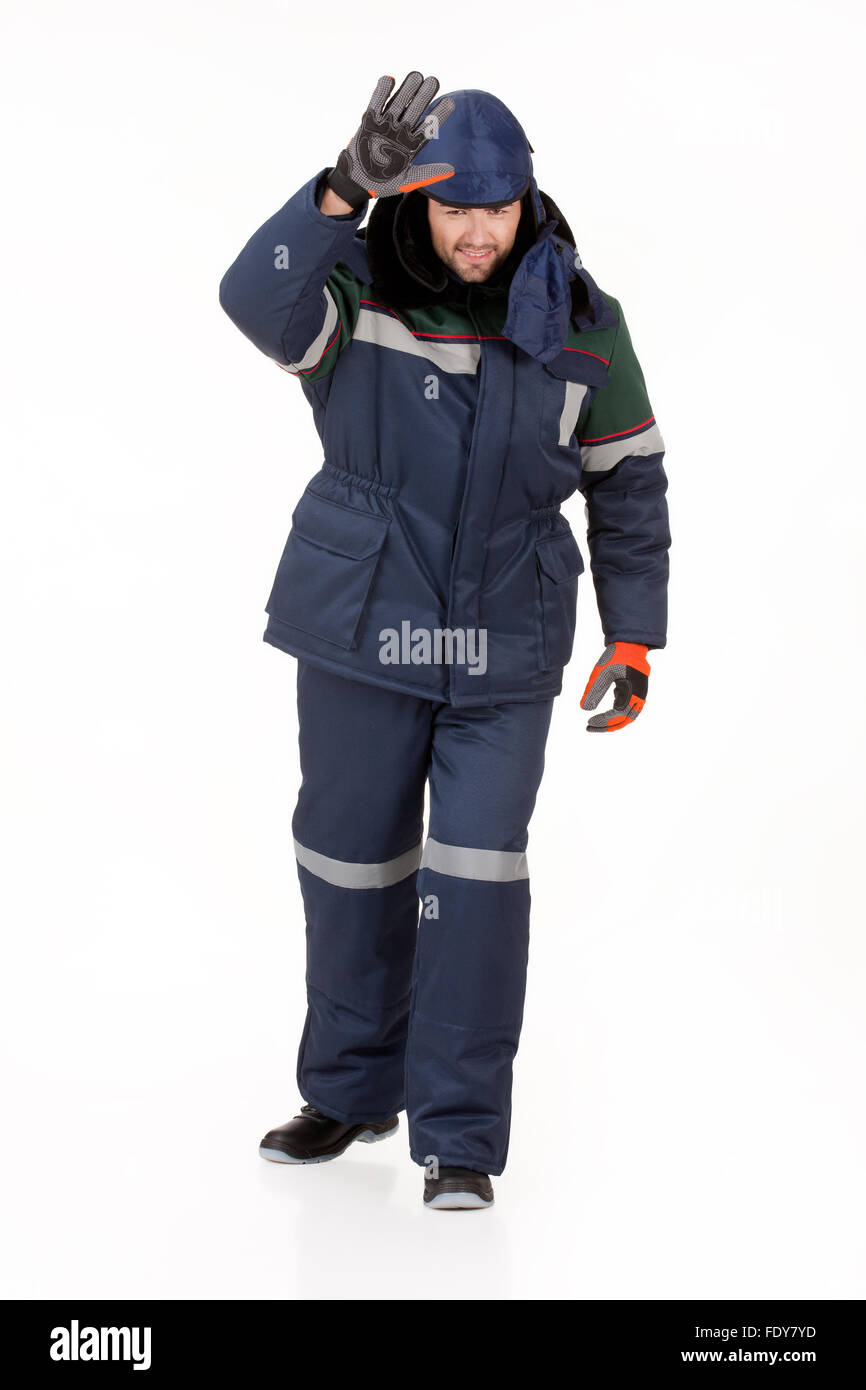 human caucasian uniform equipment adult people isolated background ...