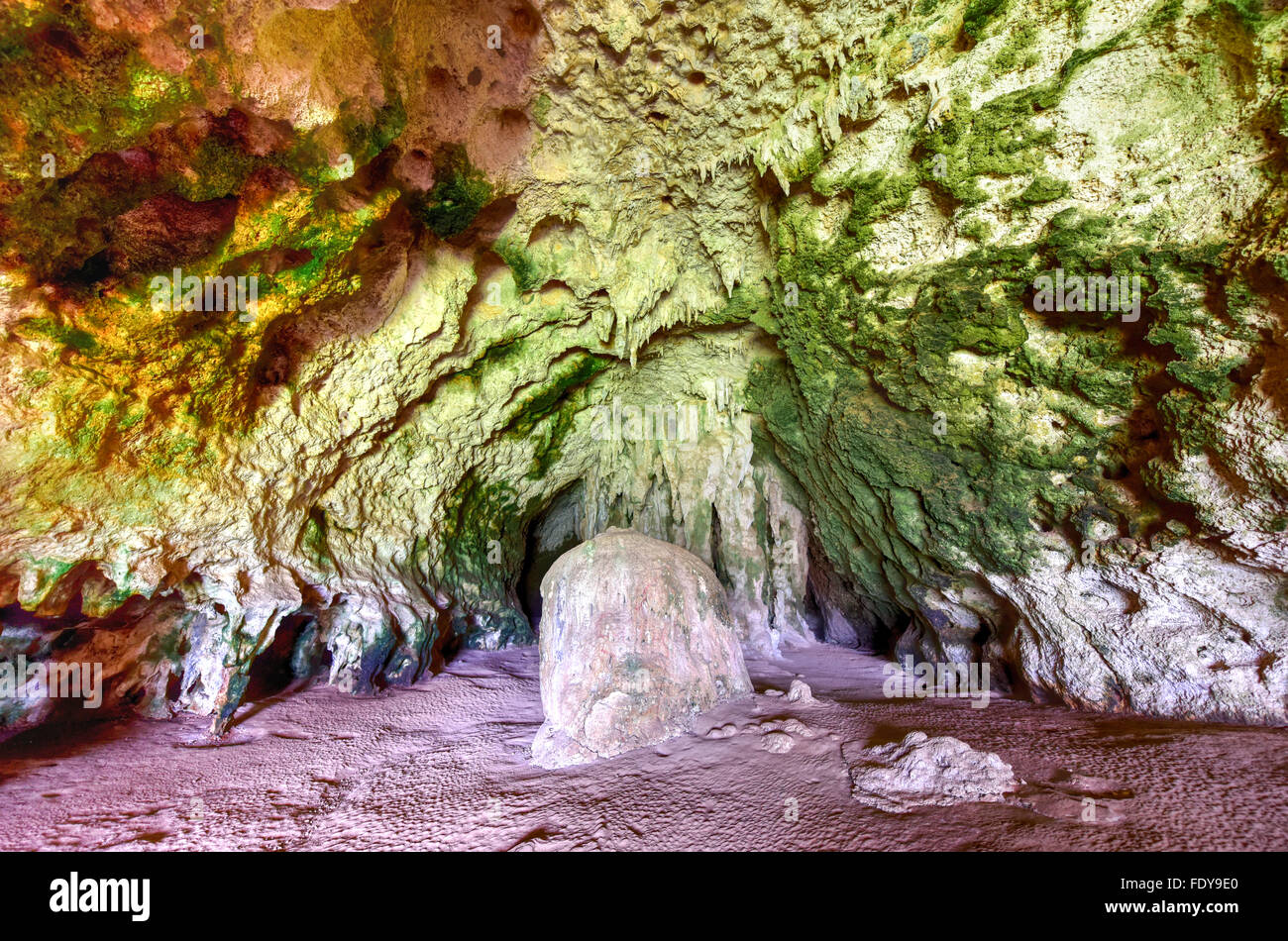 View through the Window Cave in Arecibo, Puerto Rico Stock Photo - Alamy