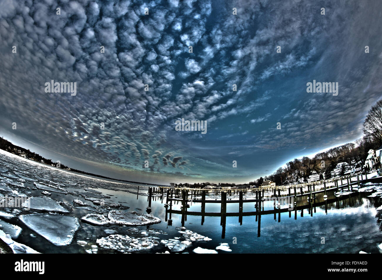 Holland Michigan harbor in winter Stock Photo - Alamy