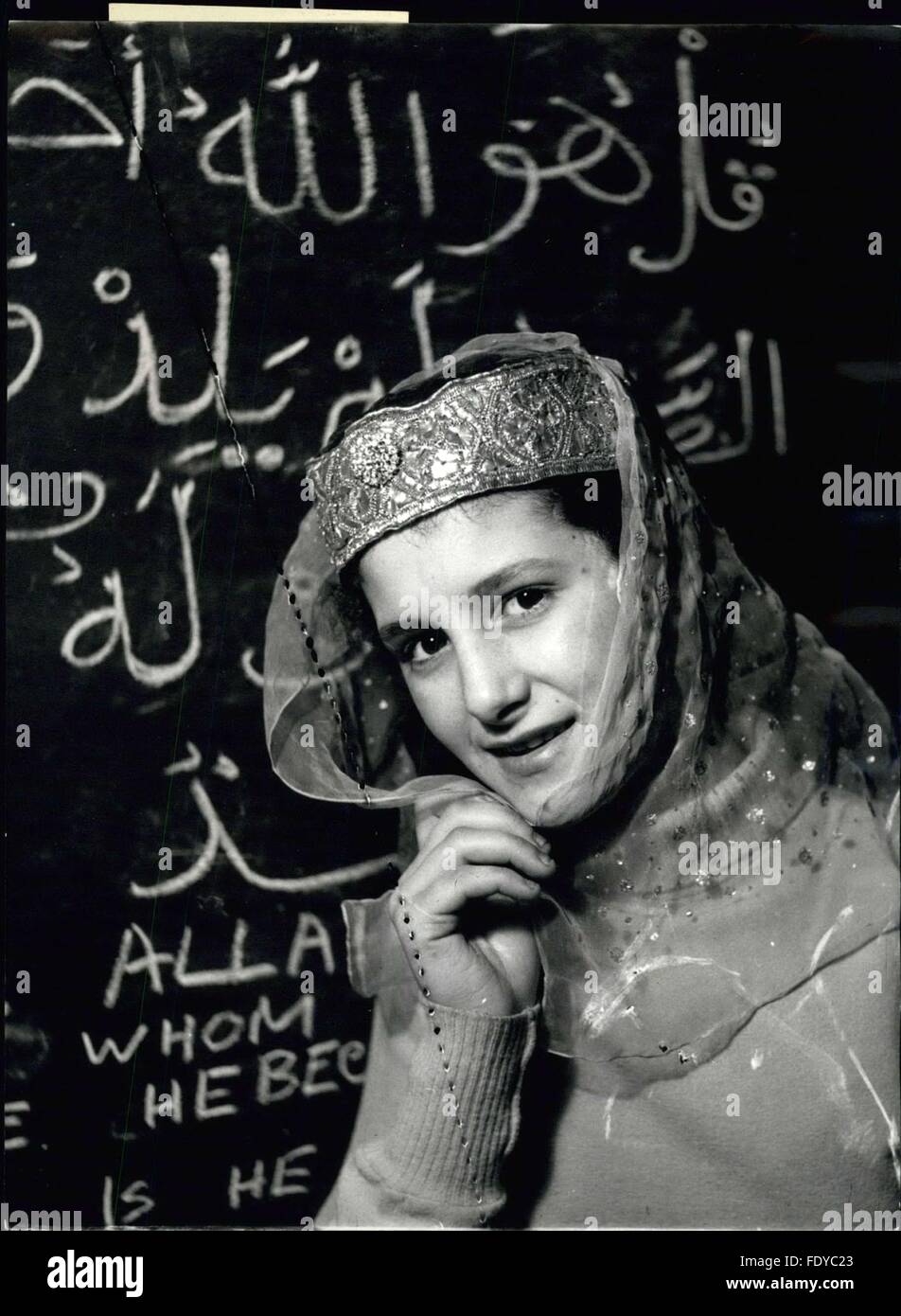 1962 - Cardiff's Young Muslims - A student nurse attends the Islamia ...