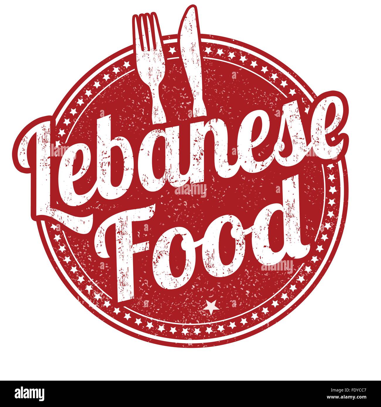 Lebanon restaurant Stock Vector Images - Alamy