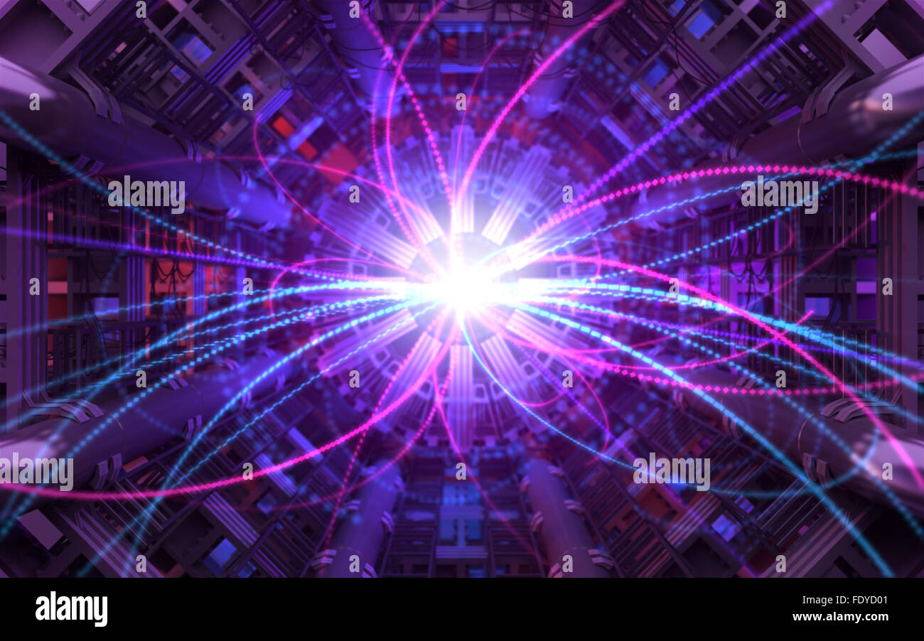 Particle collision hi-res stock photography and images - Alamy