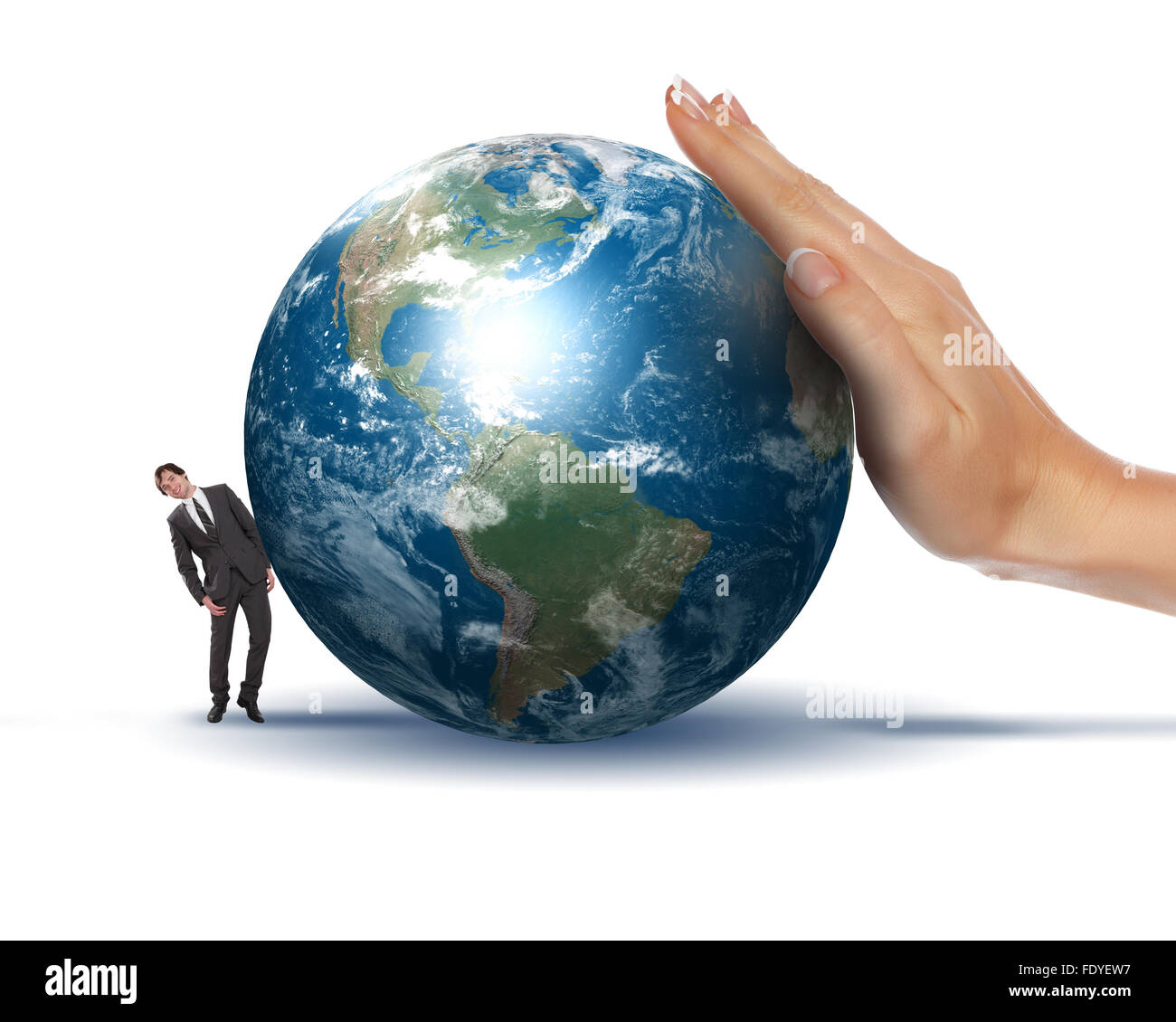Funny collage business elements. On a light background Stock Photo - Alamy