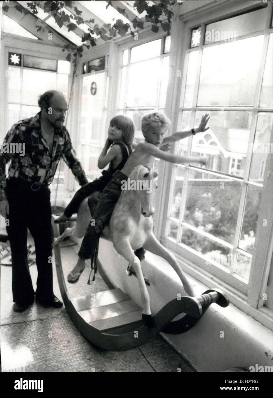 1968 - Timothy West with his two youngest children, Sam aged 9 and Joe ...