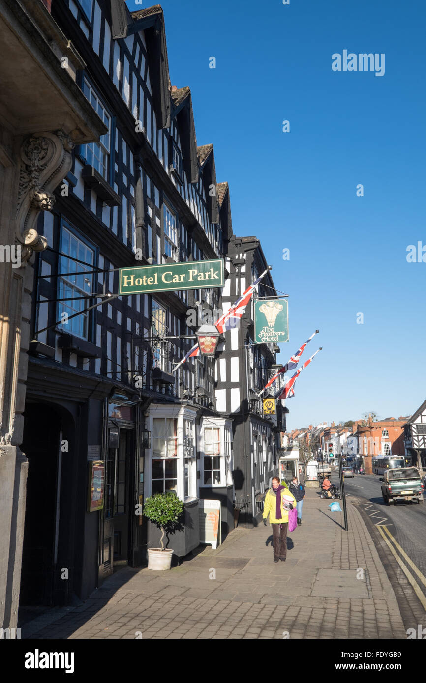 Feathers hotel, ledbury hi-res stock photography and images - Alamy