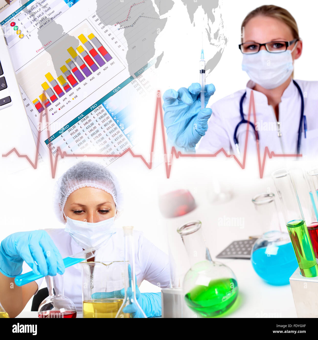 Field work chemist hi-res stock photography and images - Alamy