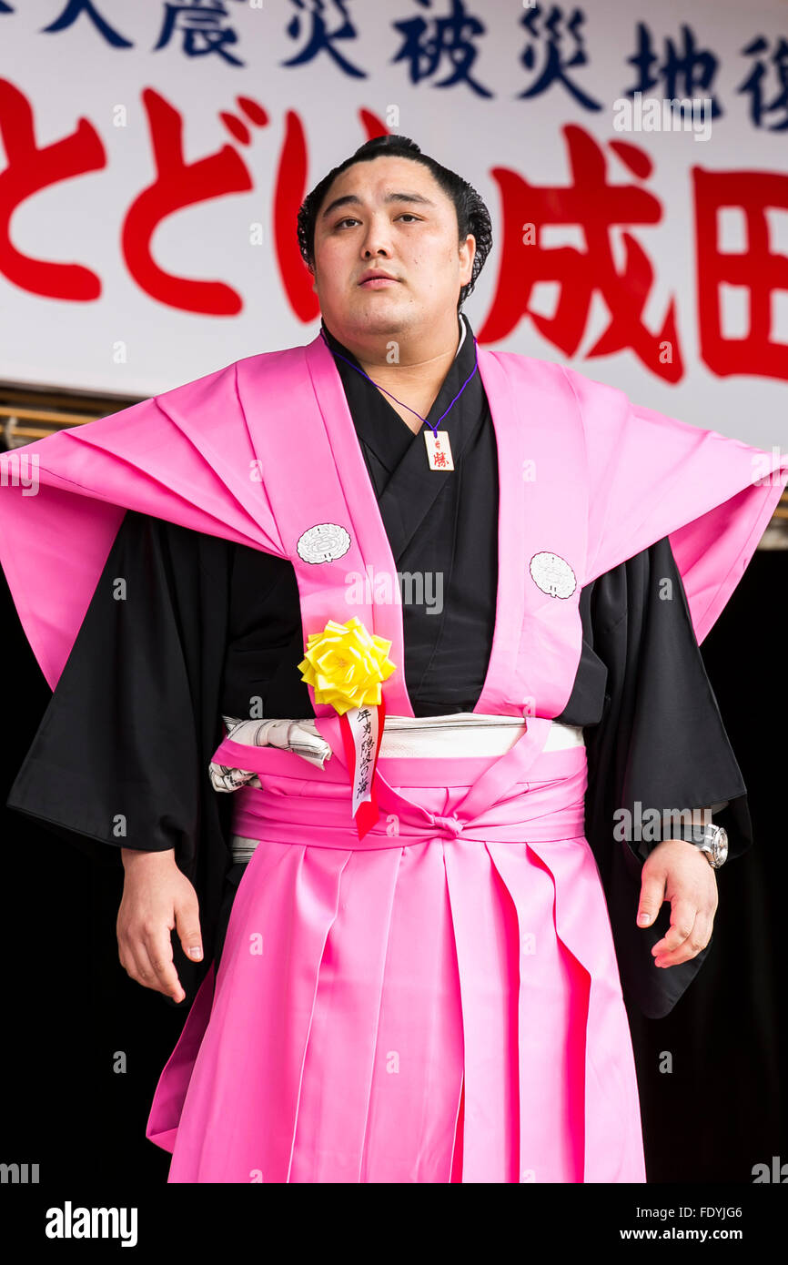 Sumo wrestler okinoumi ayumi hi-res stock photography and images - Alamy