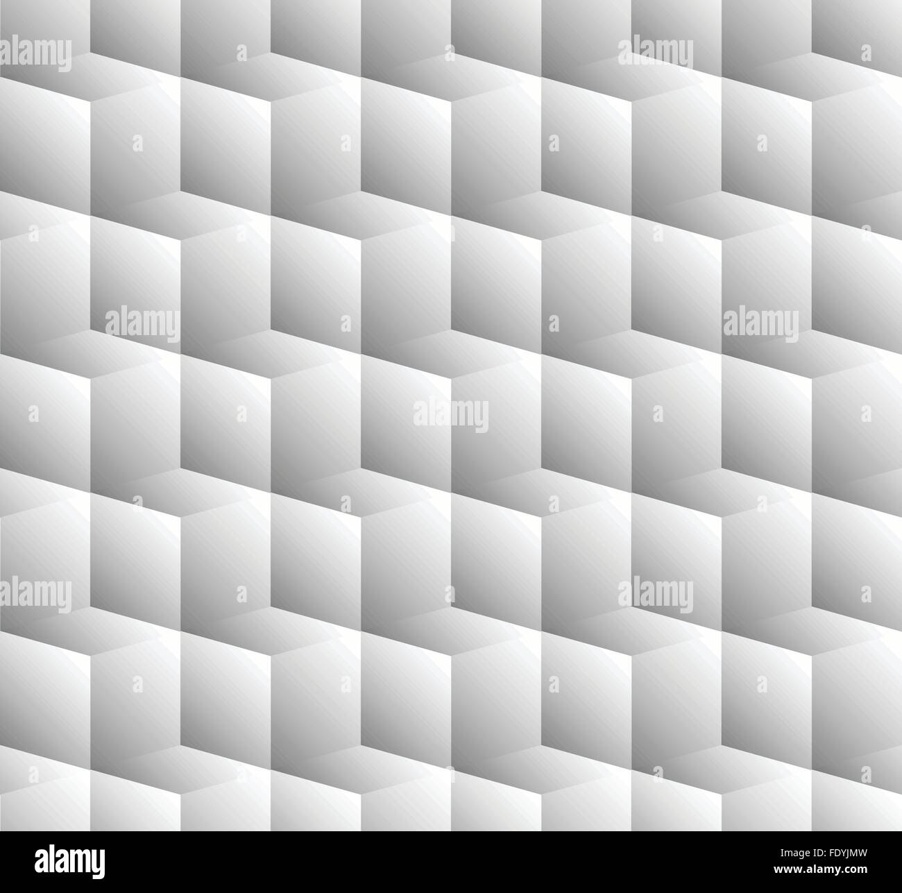 3D cubes spatial seamlessly repeatable monochrome pattern Stock Vector Image & Art - Alamy