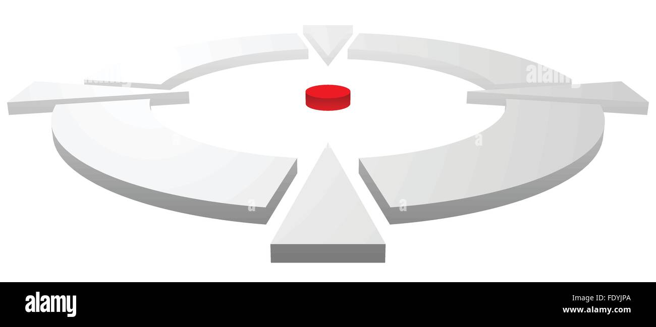 Cross hair, target mark symbol with red dot isolated on white Stock ...