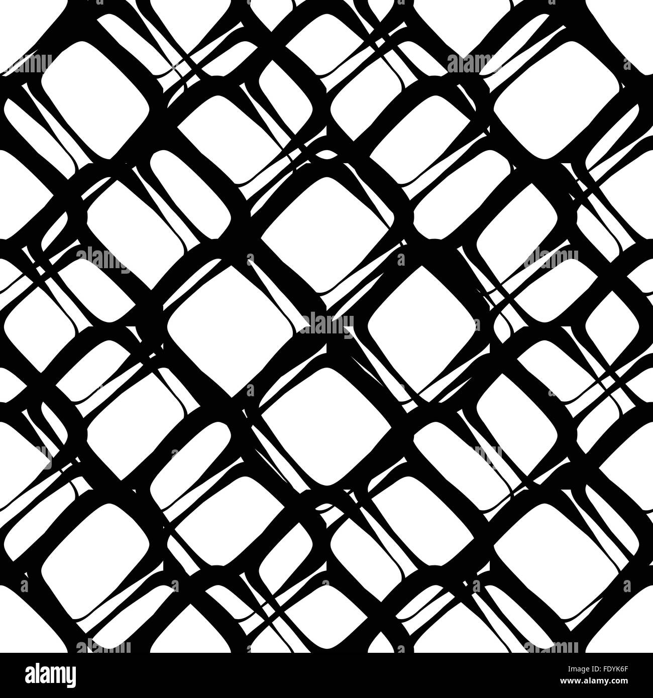 Abstract Seamless Geometric Background Pattern Monochrome Repeatable