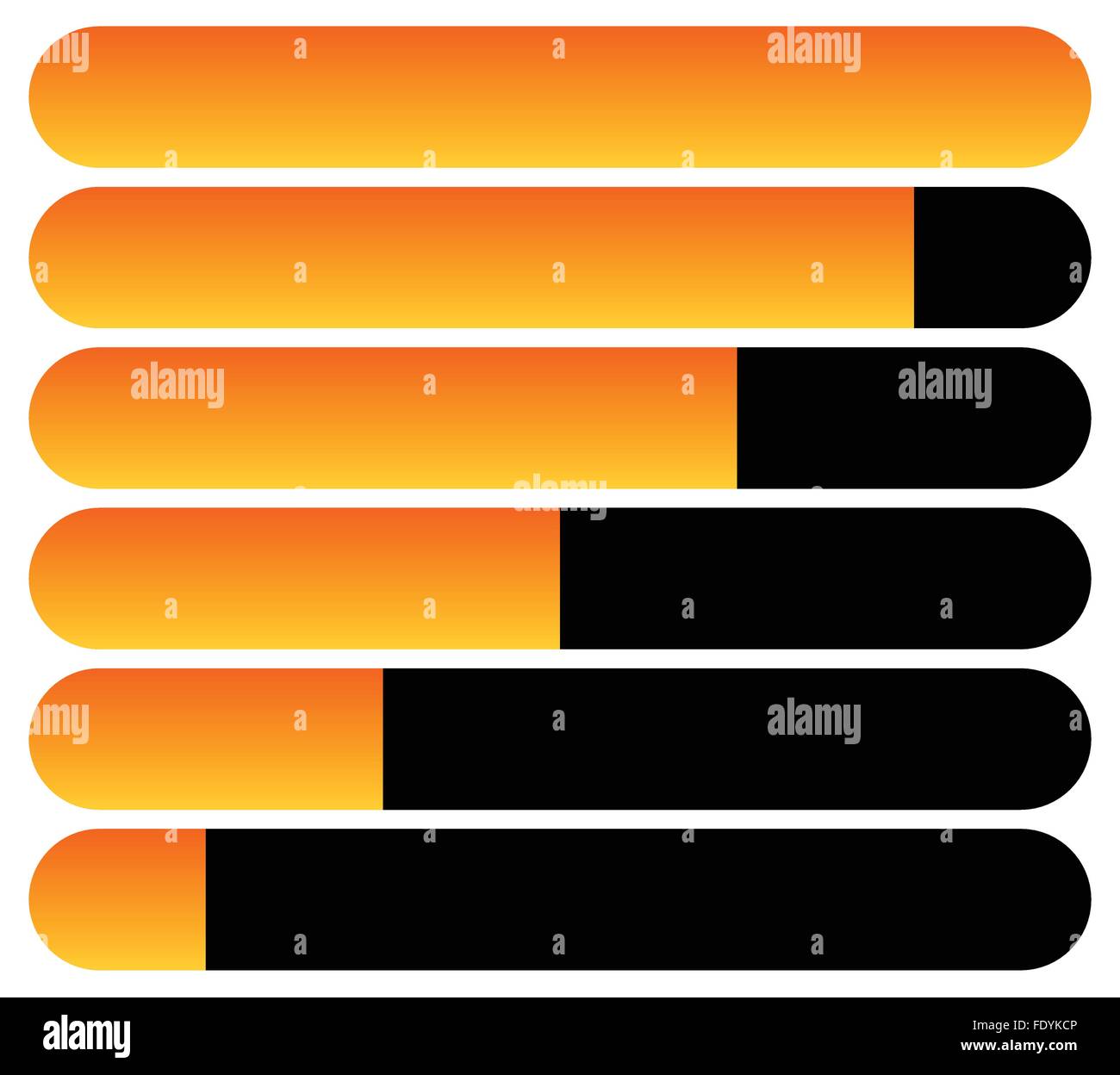 Horizontal bars. Loading bars, progress indicators. Completion Stock ... Horizontal bars. Loading bars, progress indicators. Completion Stock ...