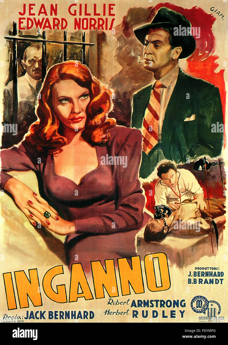 Decoy - Italian Movie Poster Stock Photo - Alamy