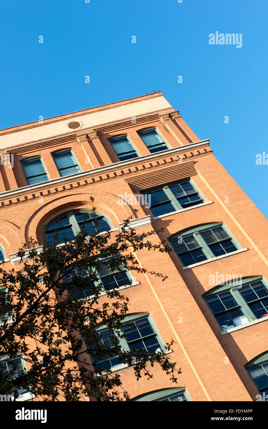 Dallas Book Depository which houses the Sixth Floor Museum from where ...
