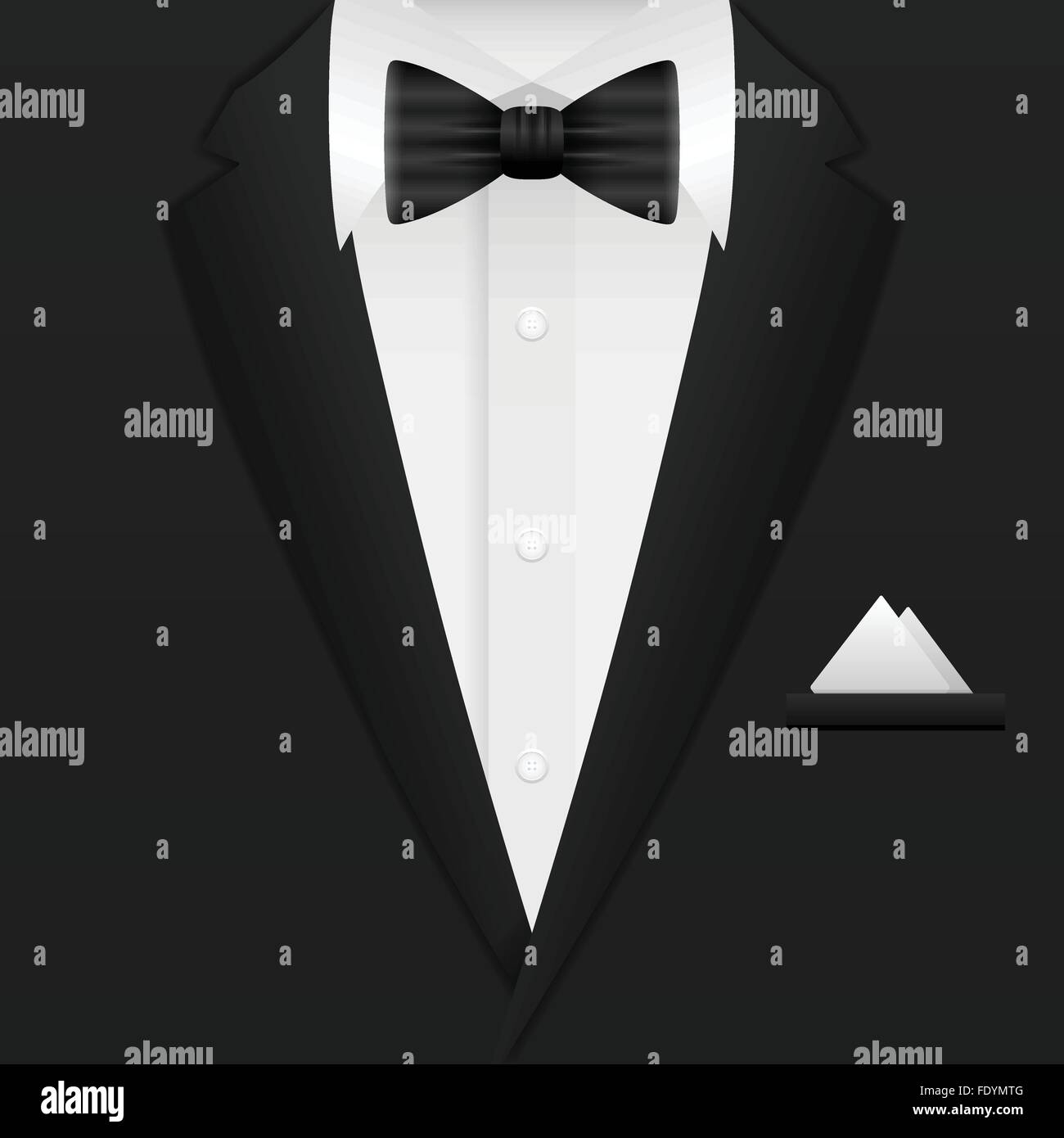 Man formal suit background. Vector illustration Stock Vector Image ...