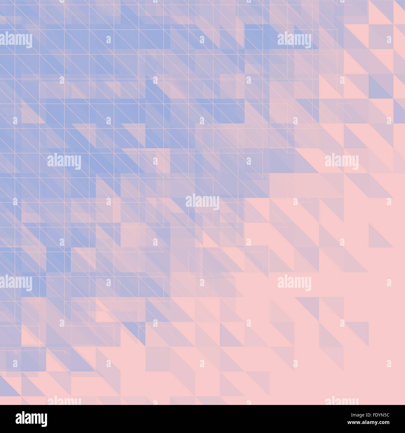 blue and pink triangular abstract background. vector Stock Vector Image & Art - Alamy