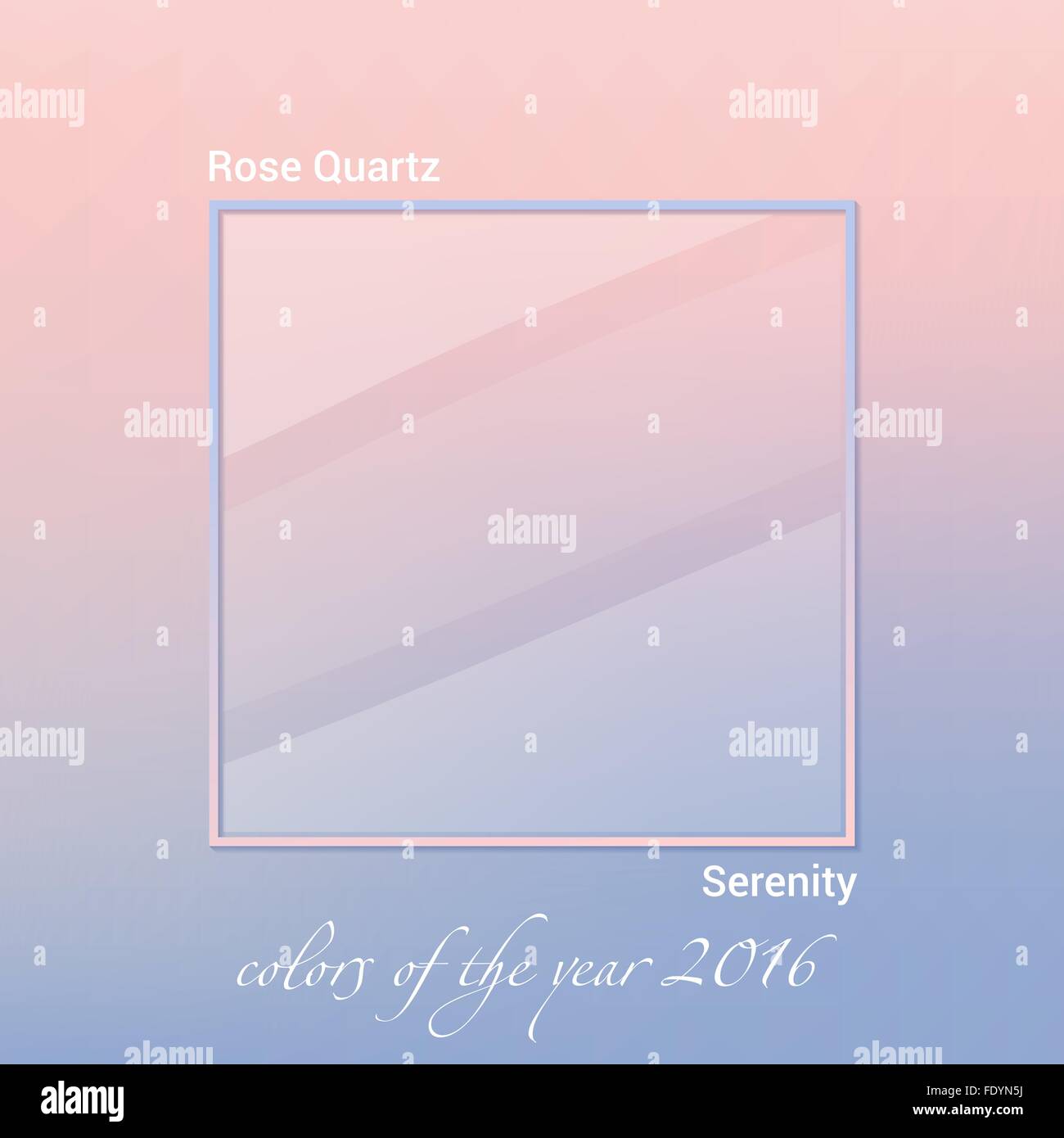 color of the year 2016. design trend colors. vector Stock Vector Image ...