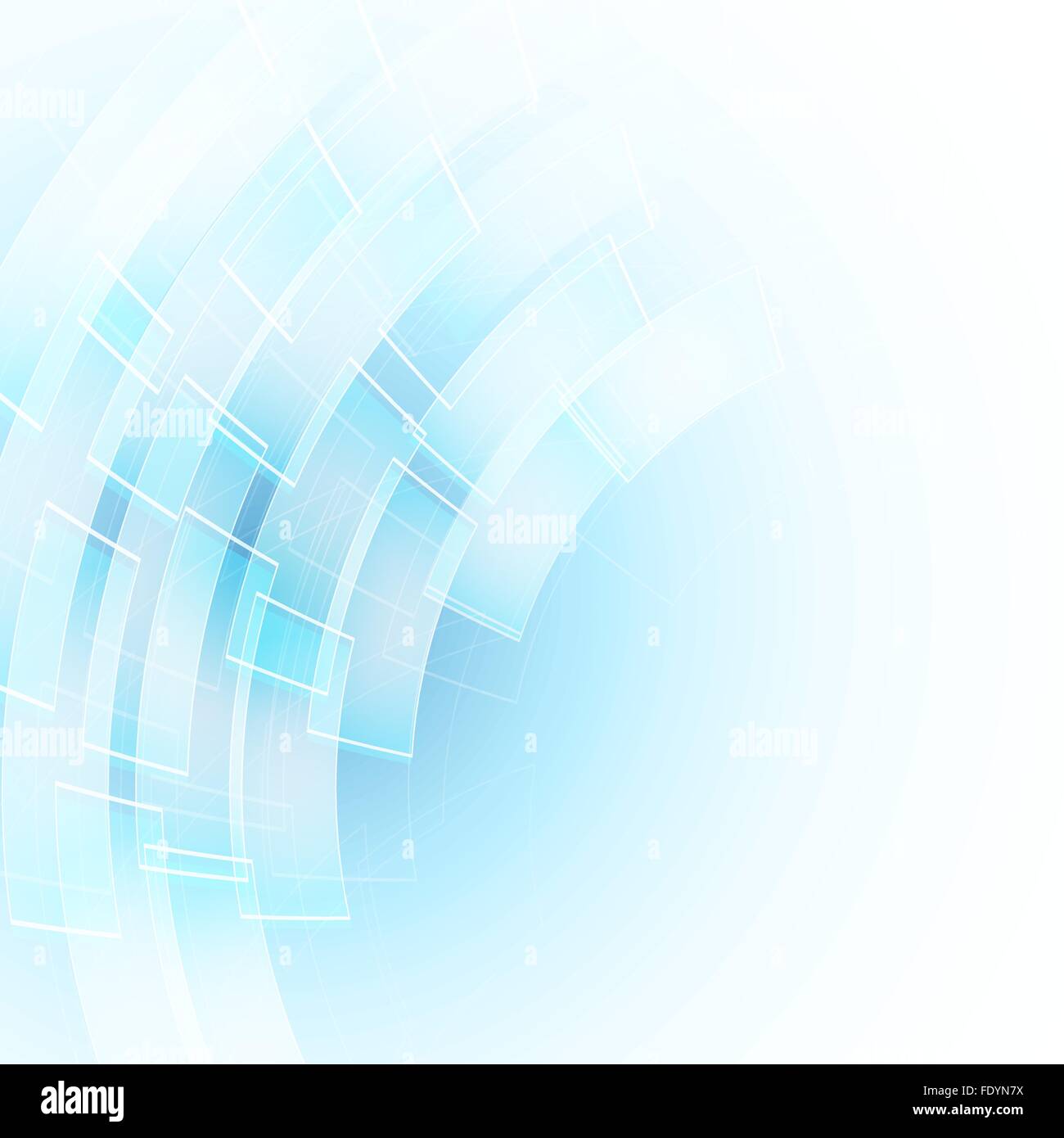 abstract blue background with flowing transparent shapes Stock Vector ...