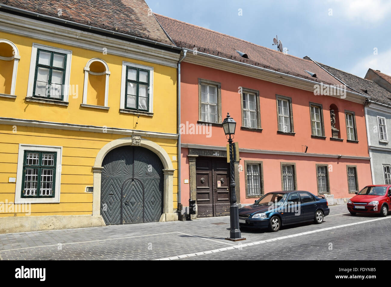 Old buildings of Budapest Stock Photo - Alamy