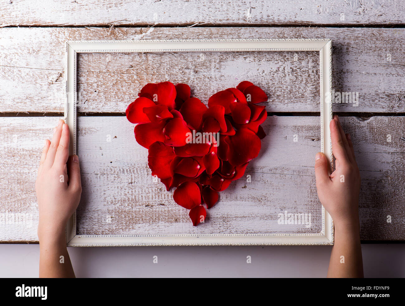 Love composition. Studio shot Stock Photo - Alamy