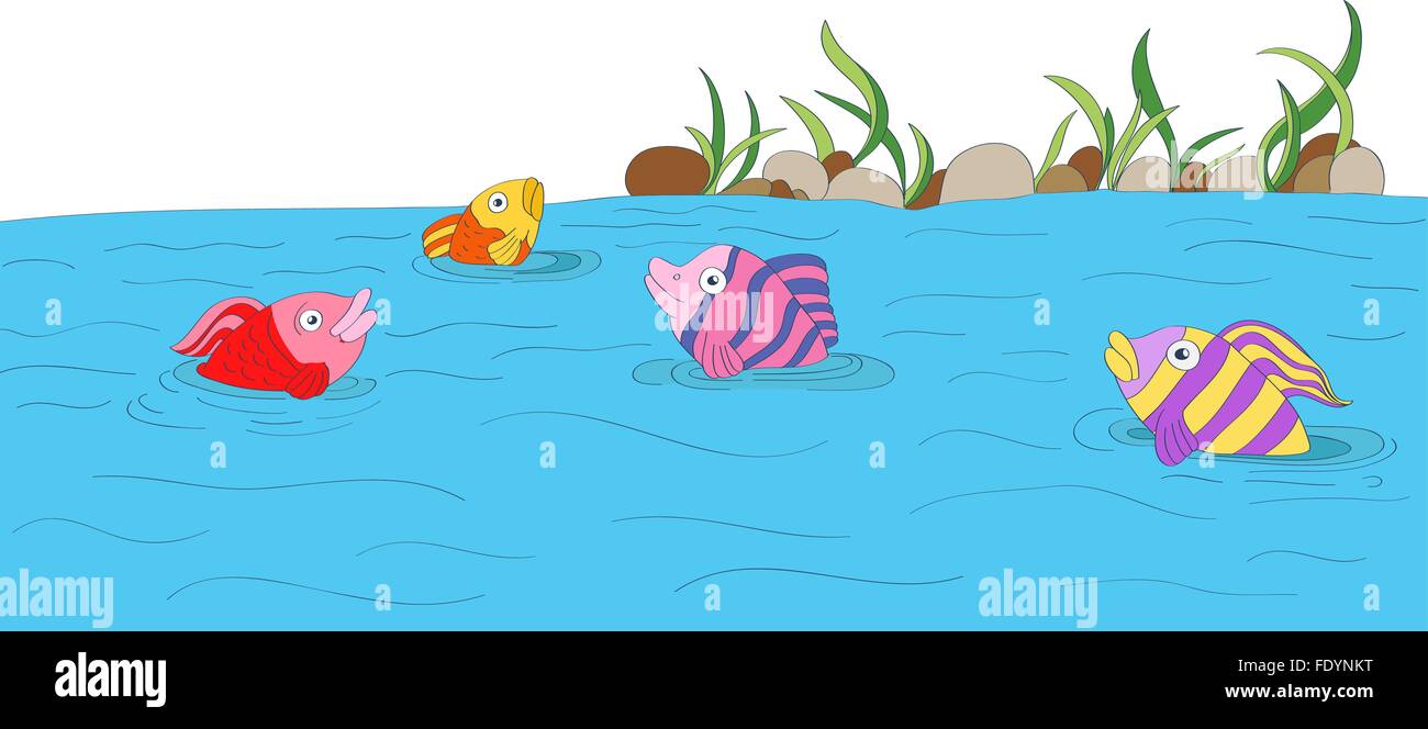 White stones in green Stock Vector Images - Alamy