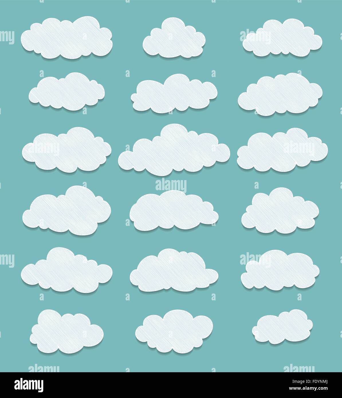 Painting of clouds Stock Vector Images - Alamy
