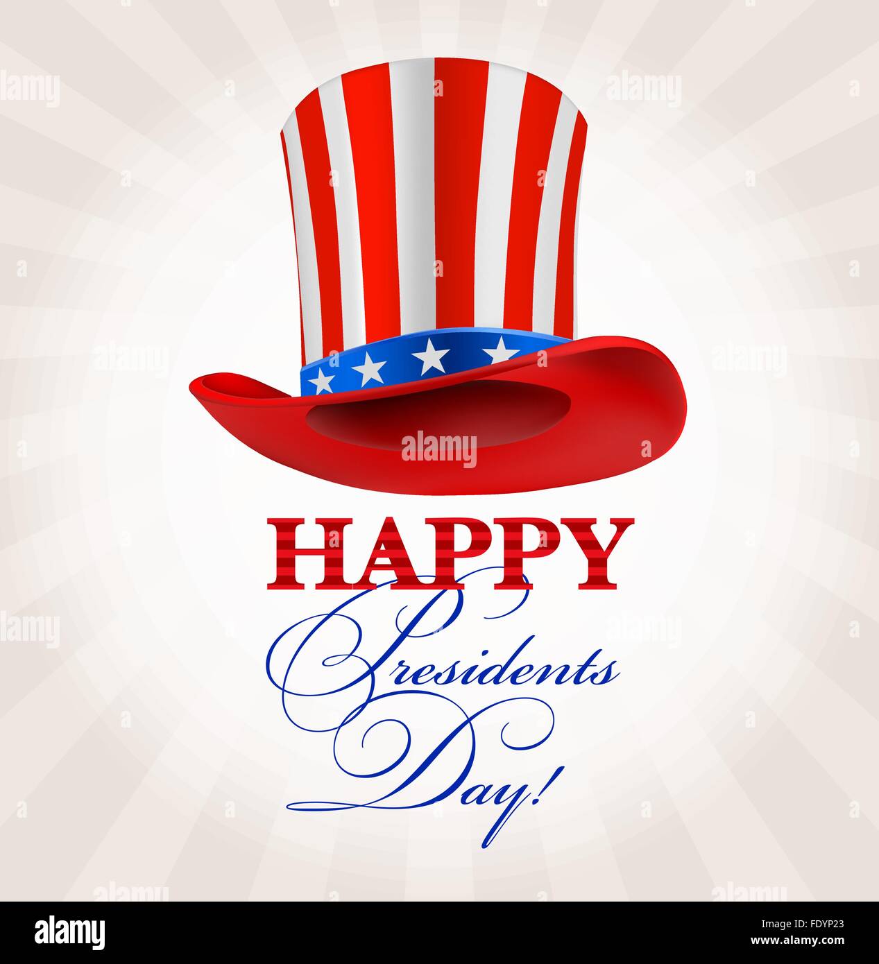 Presidential Hat Stock Vector Images - Alamy