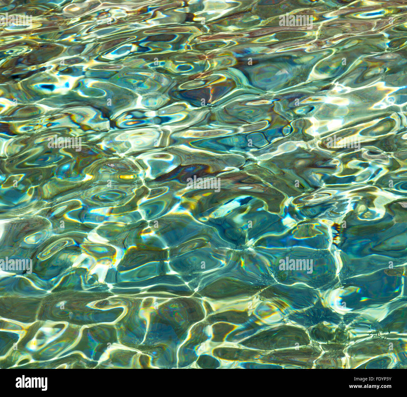 in the mediterranean sea of cyclades greece europe the color and reflex ...