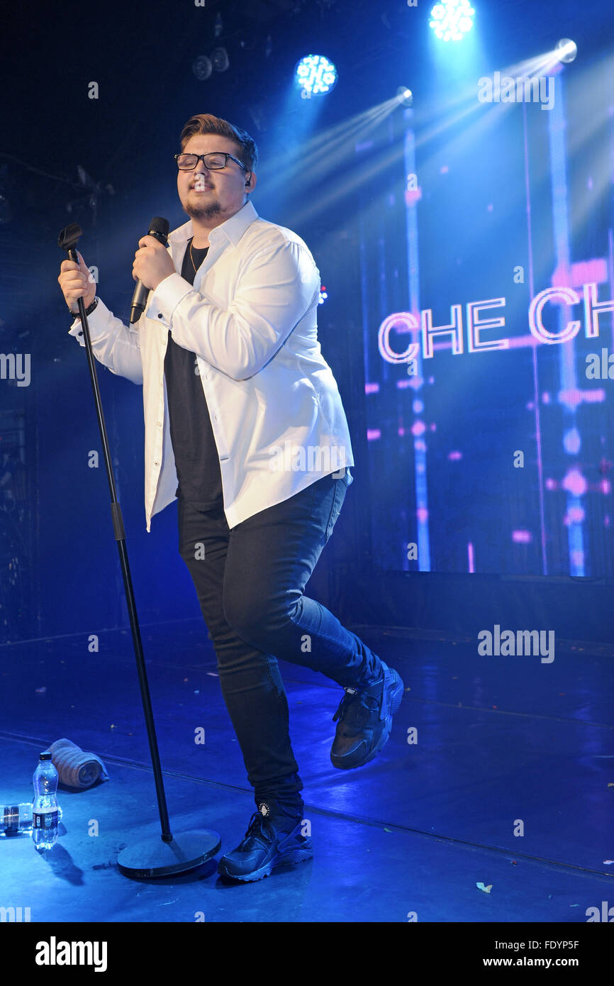 X Factor 2015 finalist Che Chesterman performs live at G-A-Y Featuring ...
