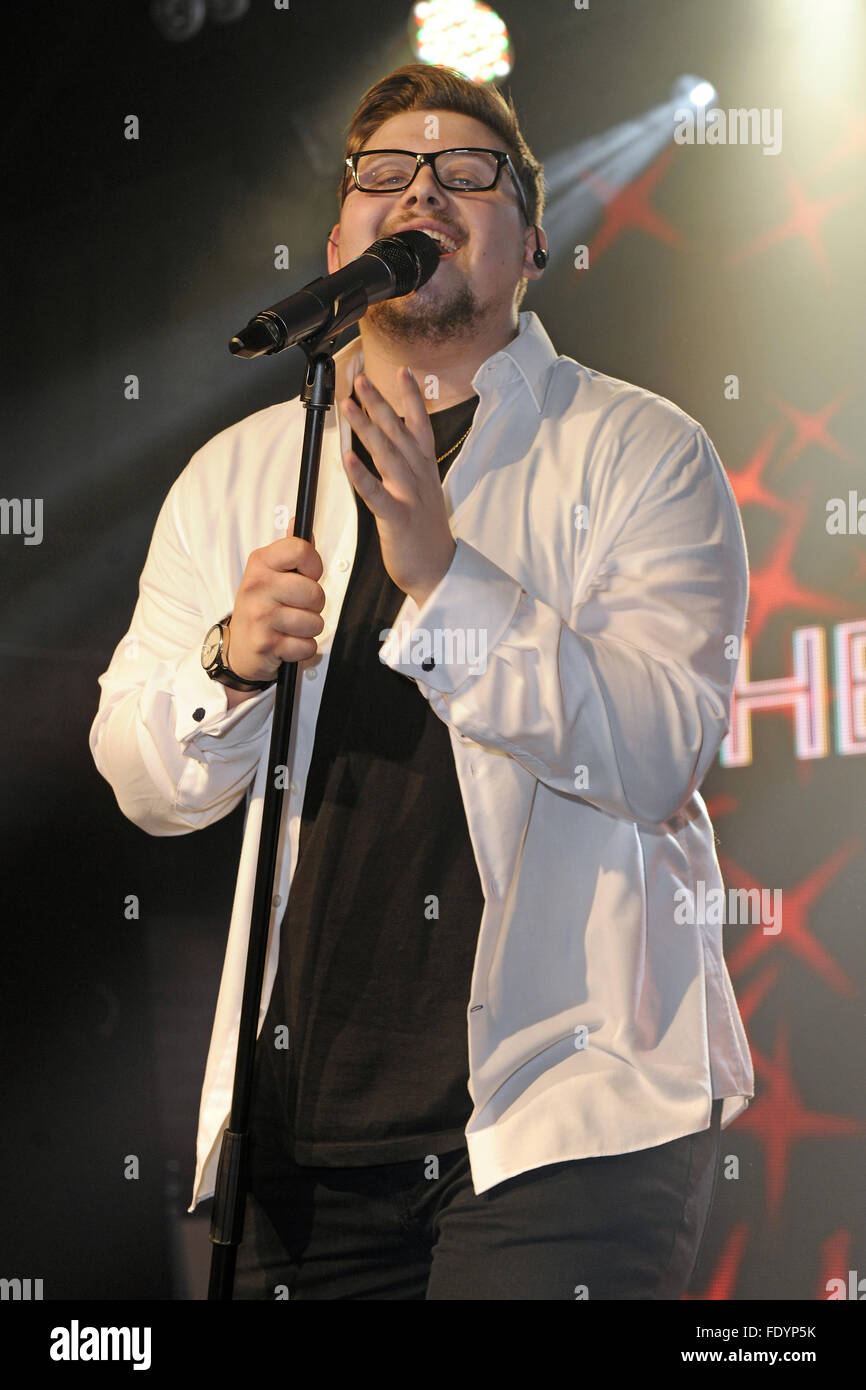 X Factor 2015 finalist Che Chesterman performs live at G-A-Y Featuring ...