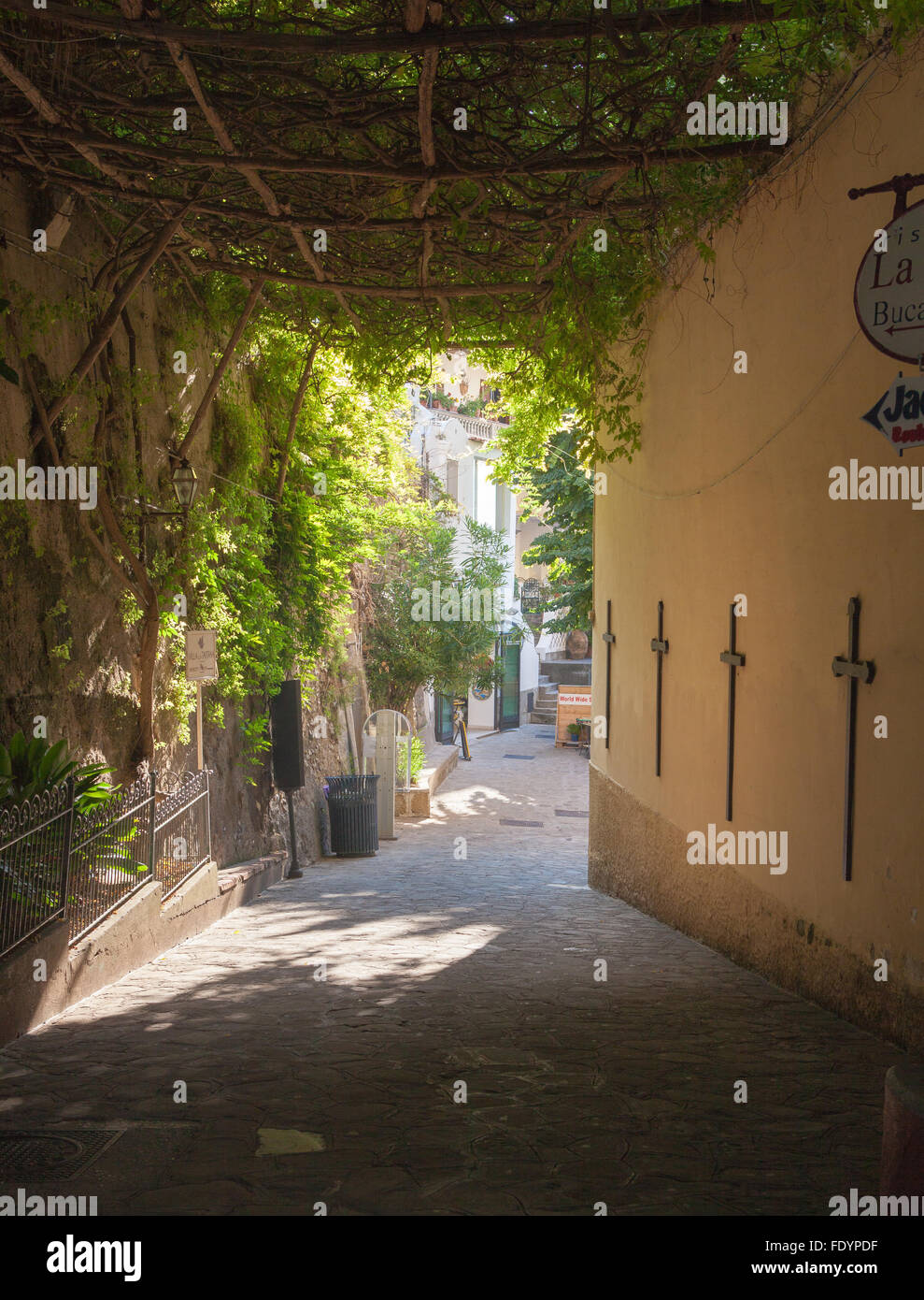 Capri town signs hi-res stock photography and images - Alamy