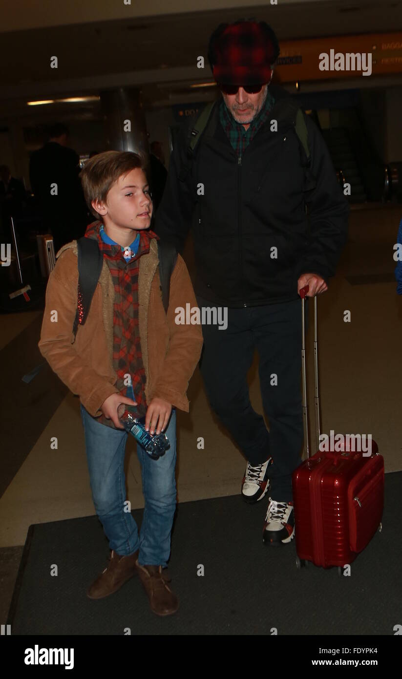 Will Ferrell arrives at Los Angeles International (LAX) Airport with ...