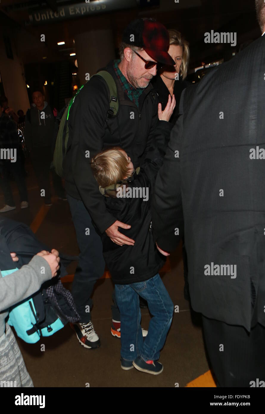 Will Ferrell arrives at Los Angeles International (LAX) Airport with ...