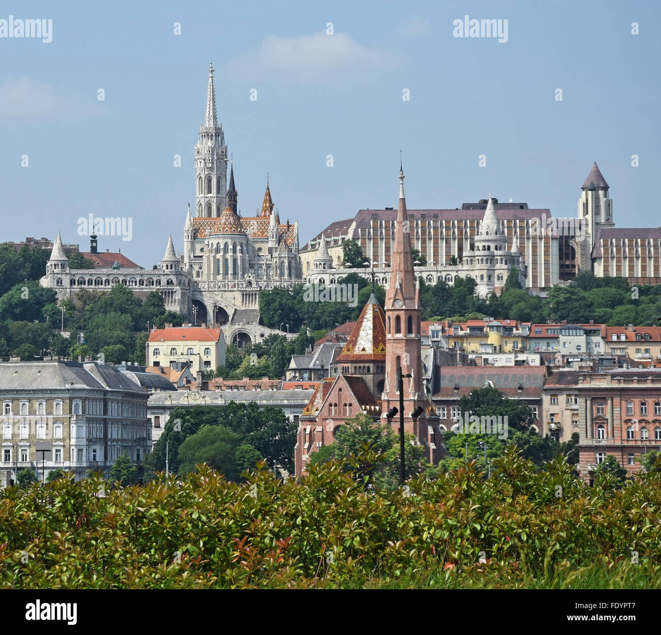 Churches of Budapest Stock Photo - Alamy