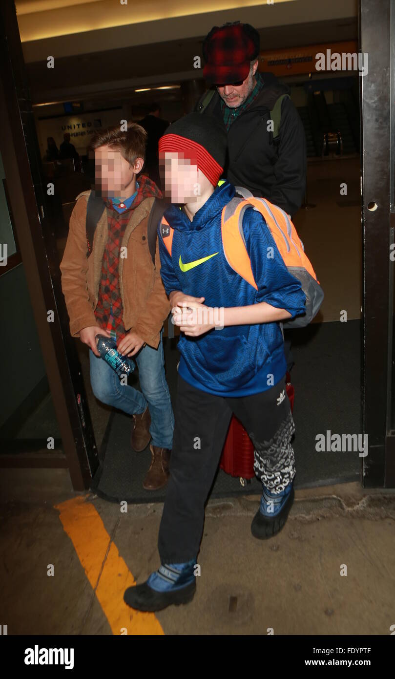 Will Ferrell arrives at Los Angeles International (LAX) Airport with ...
