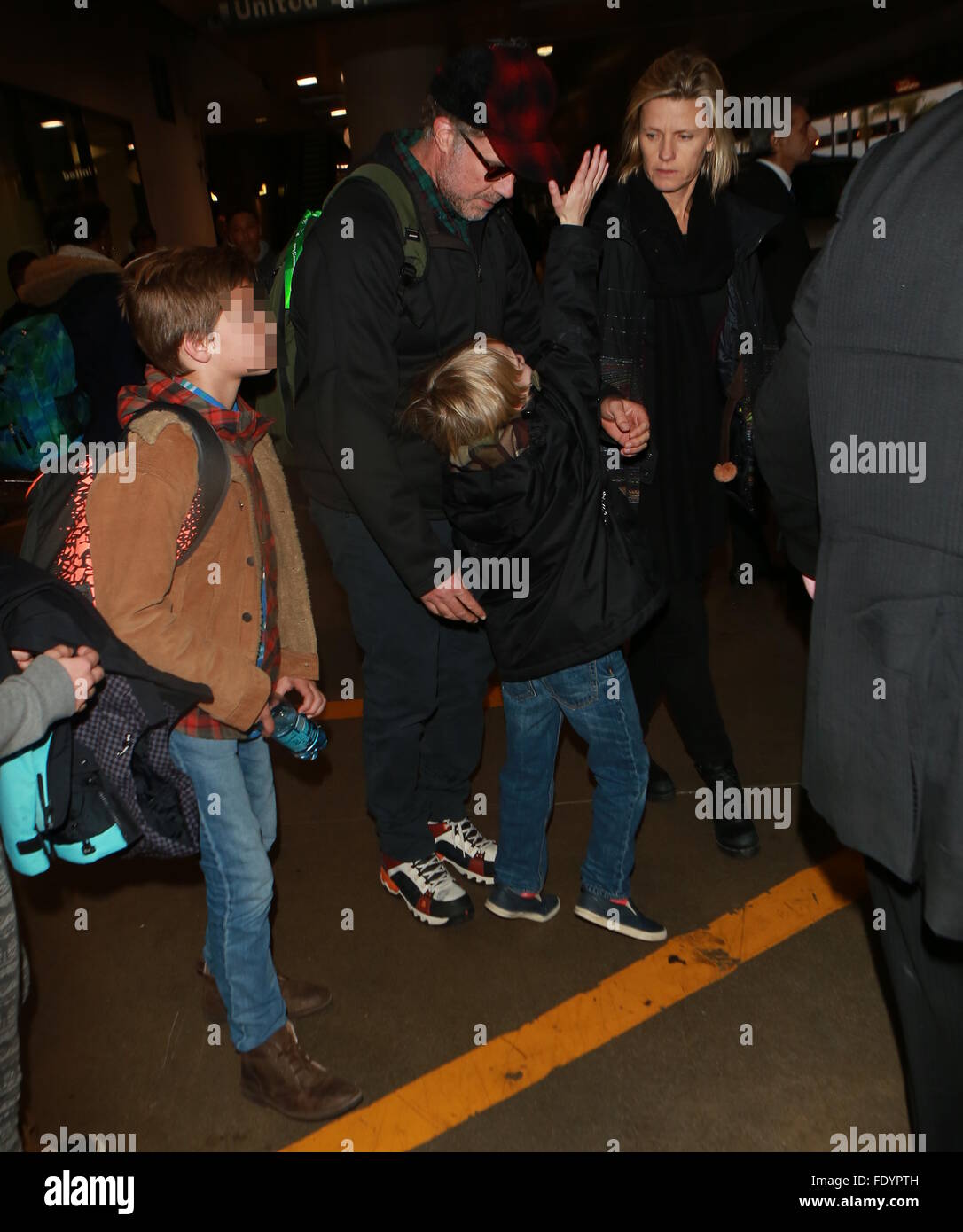 Will Ferrell arrives at Los Angeles International (LAX) Airport with ...