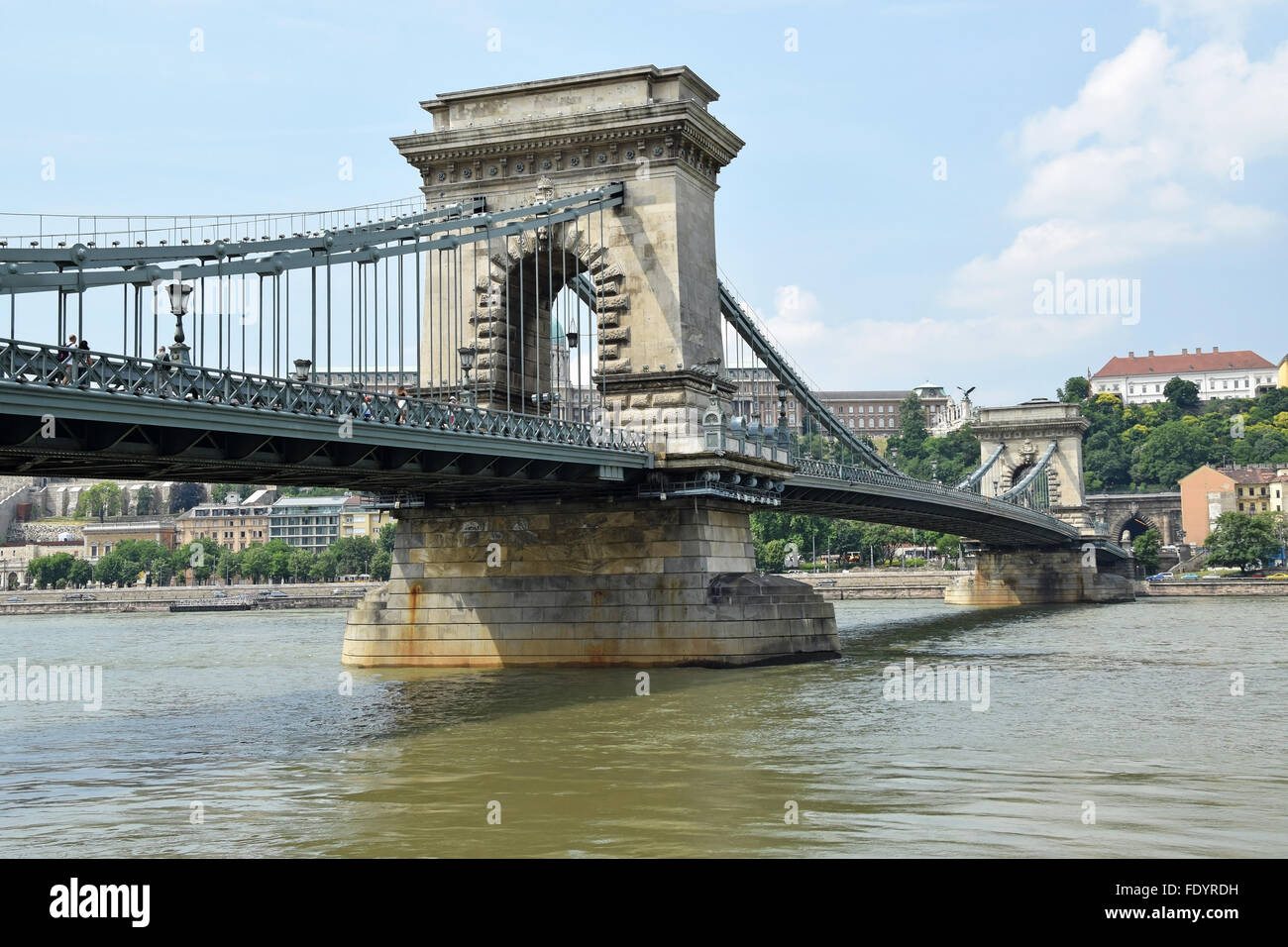 The Chain Bridge, Budapest Stock Photo - Alamy