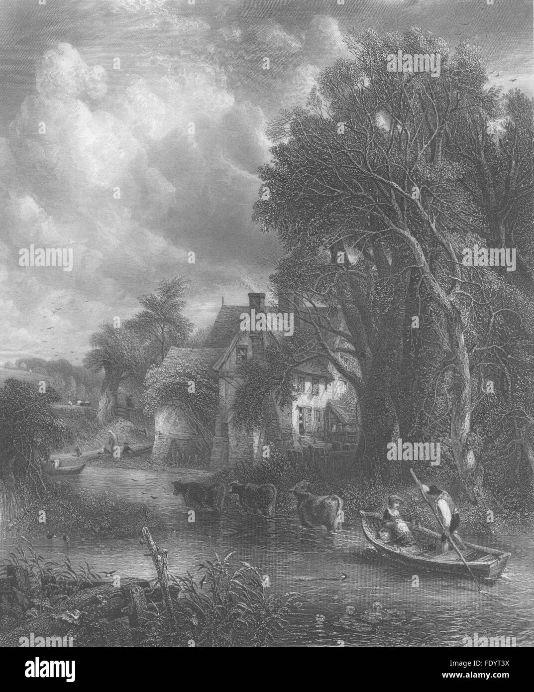 The valley farm constable hi-res stock photography and images - Alamy