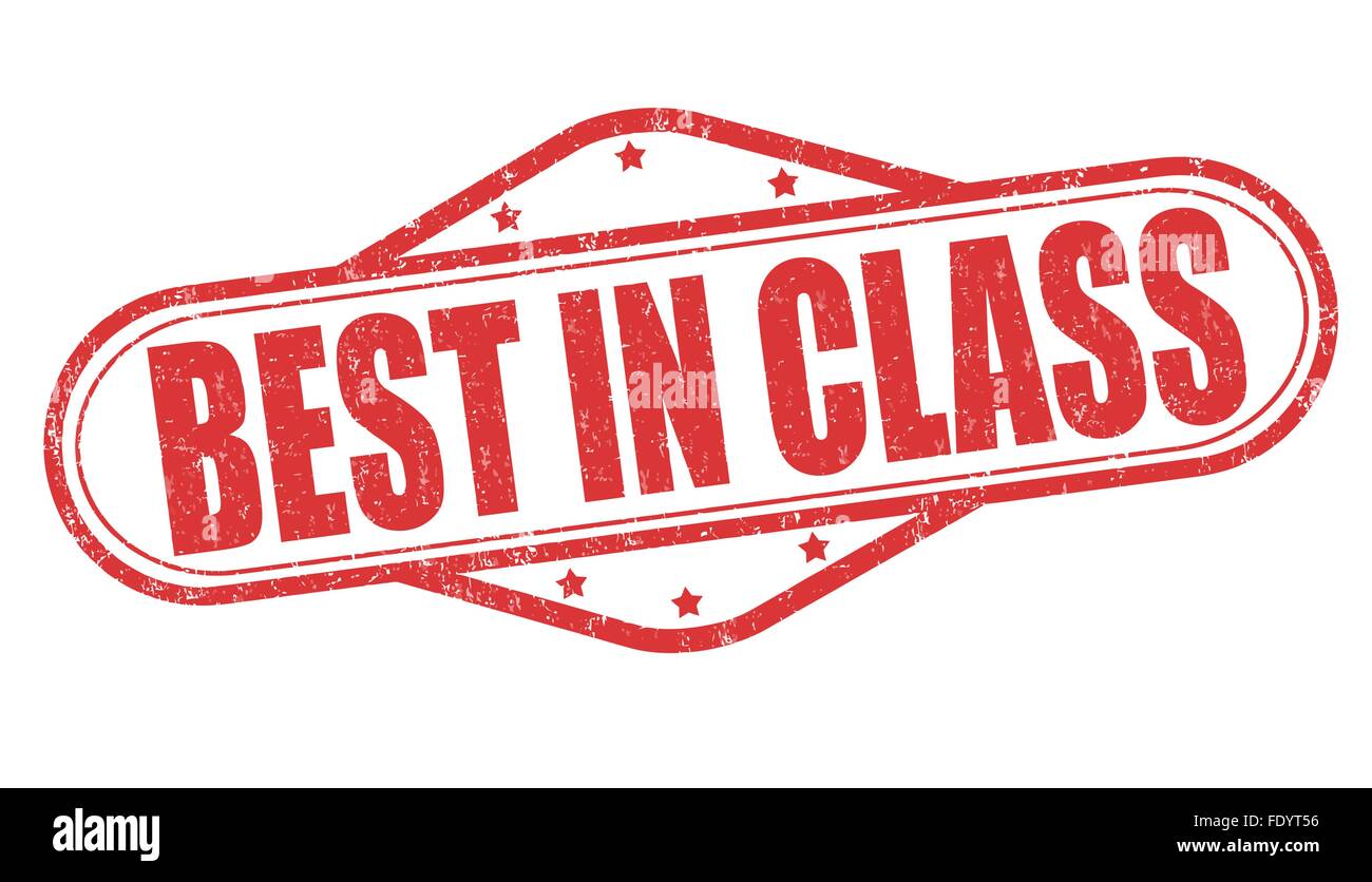 Best in class grunge rubber stamp Stock Vector Image & Art - Alamy