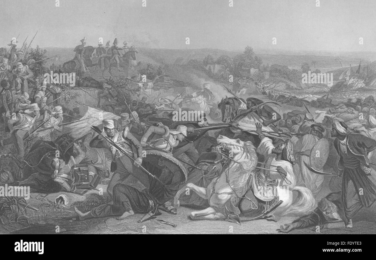 The battle of miani hi-res stock photography and images - Alamy