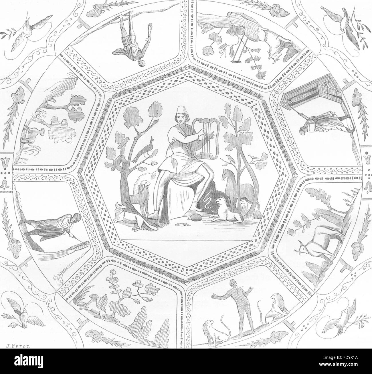 Vault paintings Black and White Stock Photos & Images - Alamy