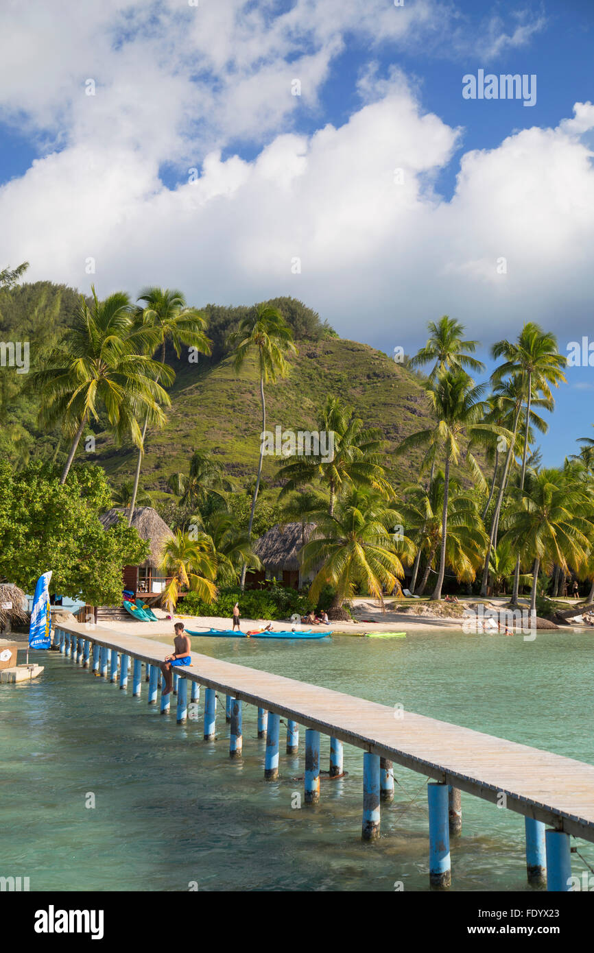 Hauru point moorea hi-res stock photography and images - Alamy