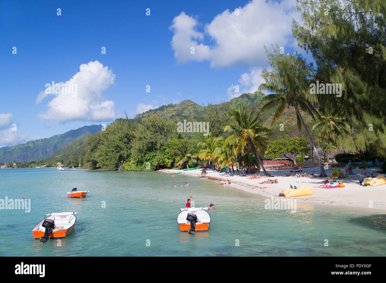 Hauru point moorea hi-res stock photography and images - Alamy