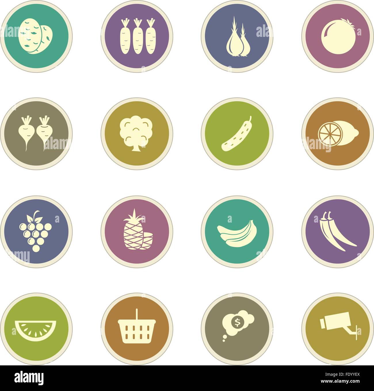 Grocery store icon Stock Vector Image & Art - Alamy