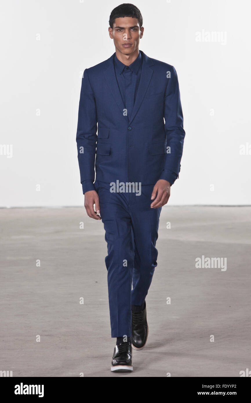 New York, USA. 2nd February, 2016. Carlos Campos Fall Winters 2016 ...